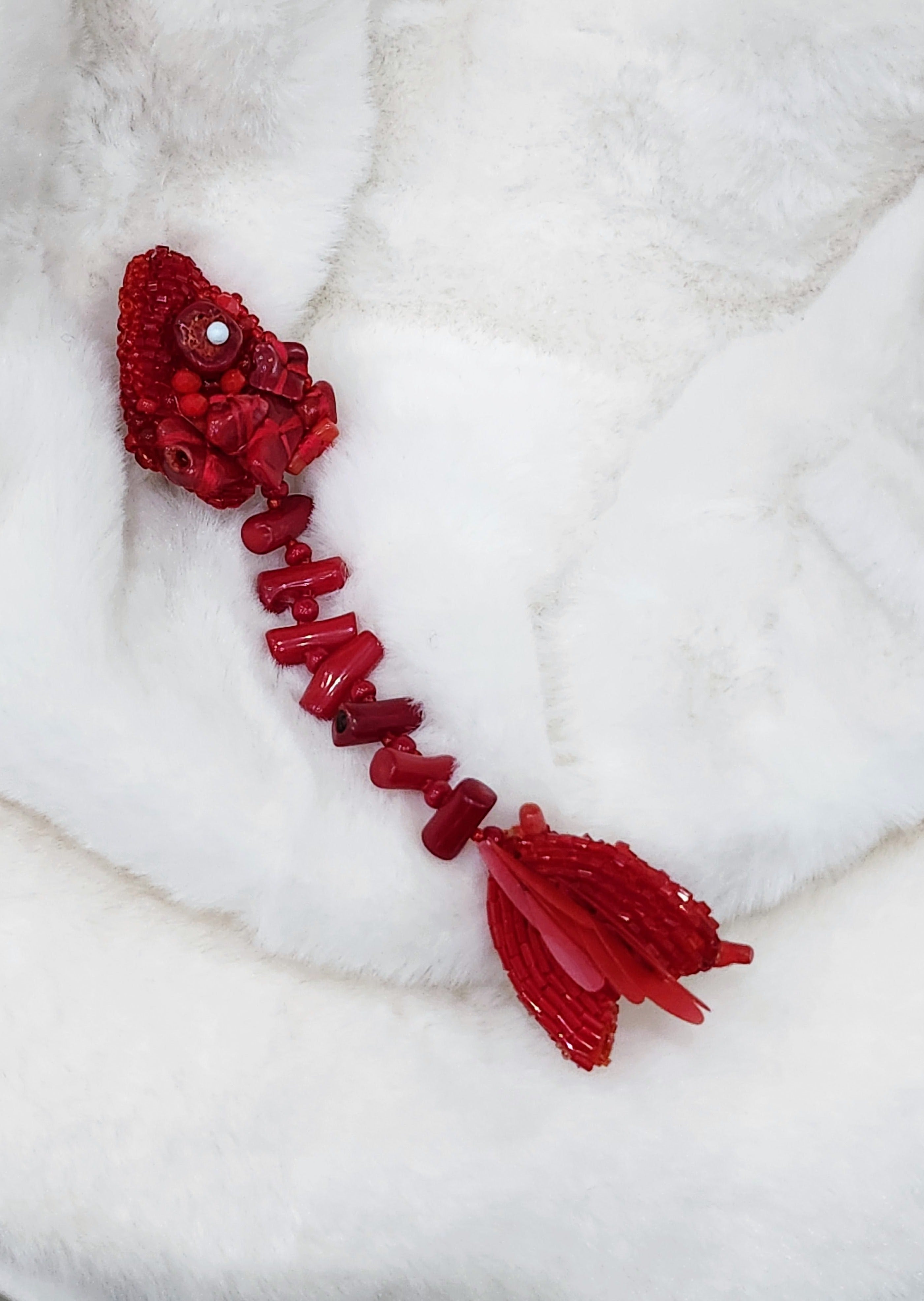 FISH SKELETON BROOCH – LiLi The First